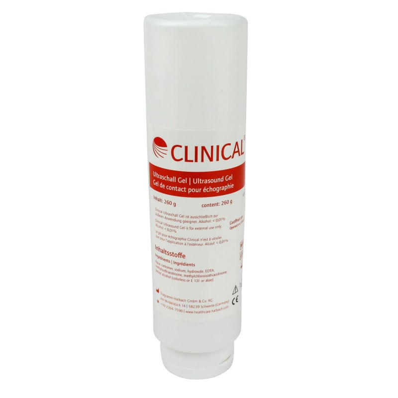 Gel échographique de contact transparent 250ML – Rehamat Store